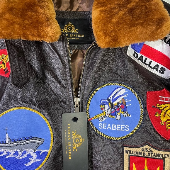 Jackets & Coats | Nwt Mens Top Gun Maverick Tom Cruise Aviator Genuine ...